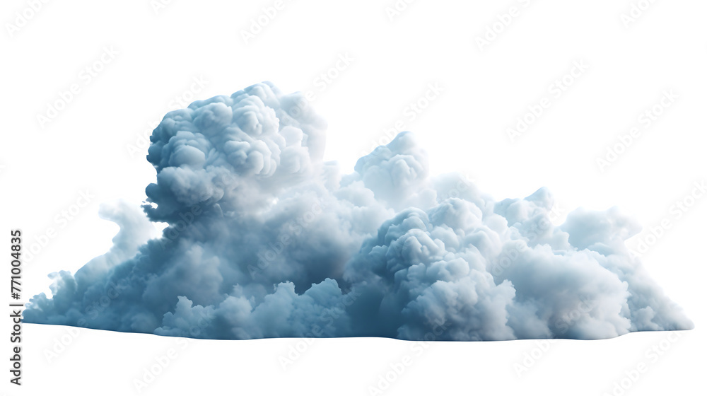 Fluffy Clouds PNG: Dreamy Sky Elements Isolated on White | Transparent ...