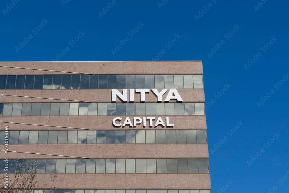 Houston, TX, USA - February 15, 2022: Nitya Capital office in Houston ...