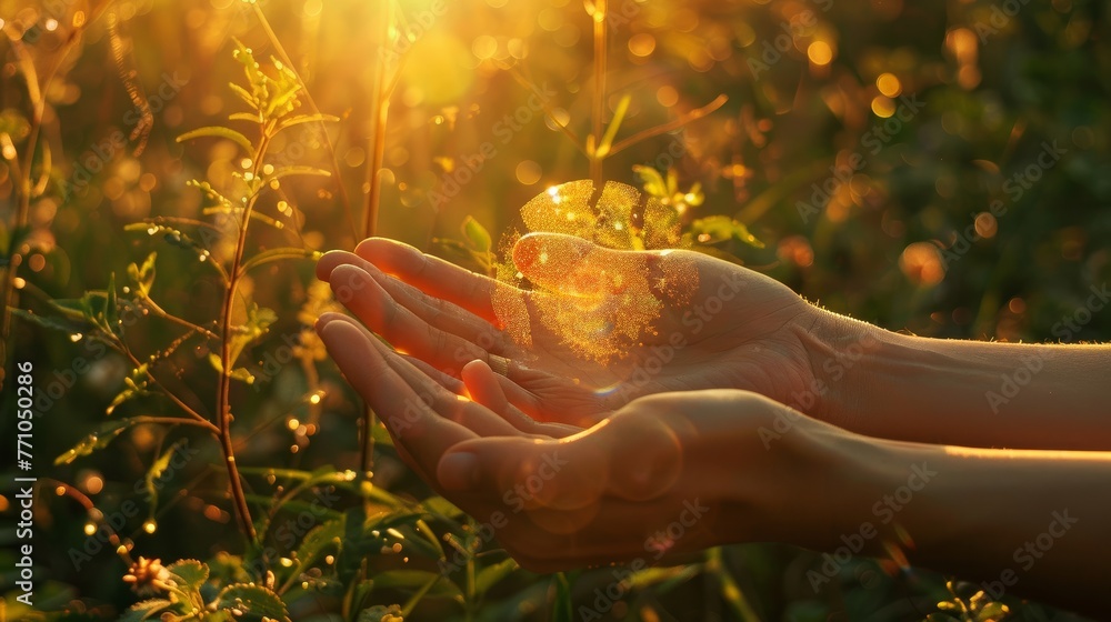 a picture which represents harmony, circle which represents connection ...