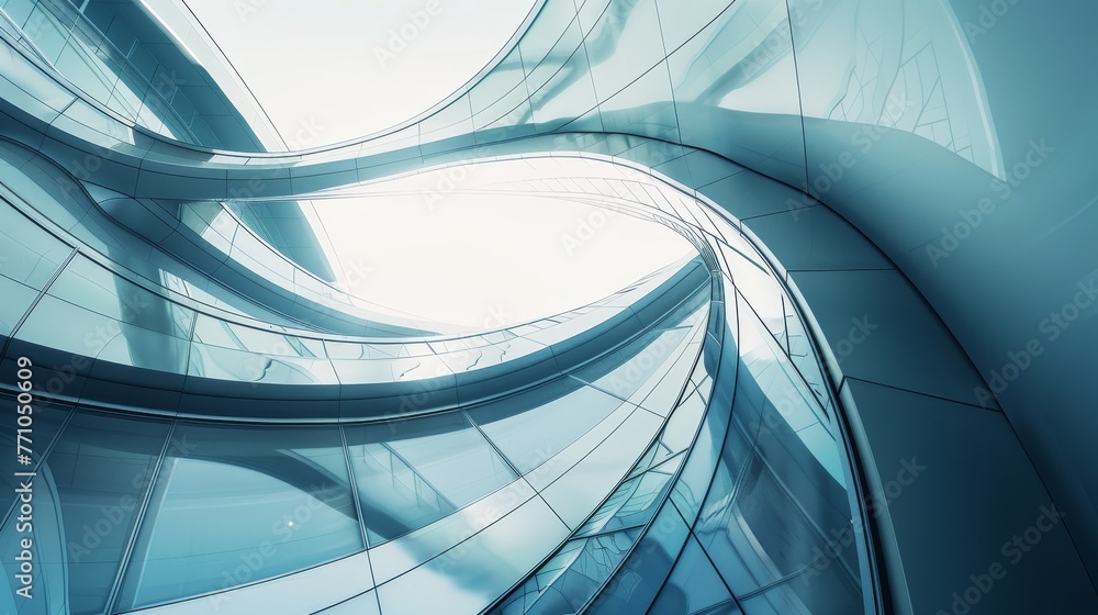 Abstract Architecture Cinematic shots of architectural elements with ...