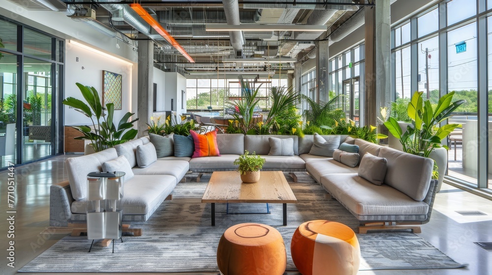 Embracing the innovative spirit of a tech companys headquarters raw AI ...