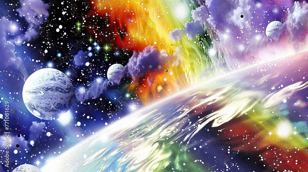 Quantum Quandary: Abstract Conceptual Art Depicting Quantum Mechanics ...