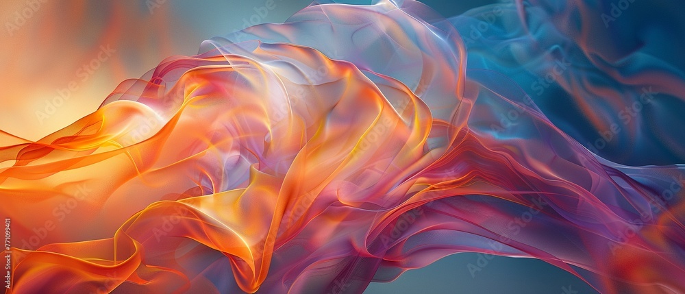 A visual poem, where colors and forms are the words, open to ...