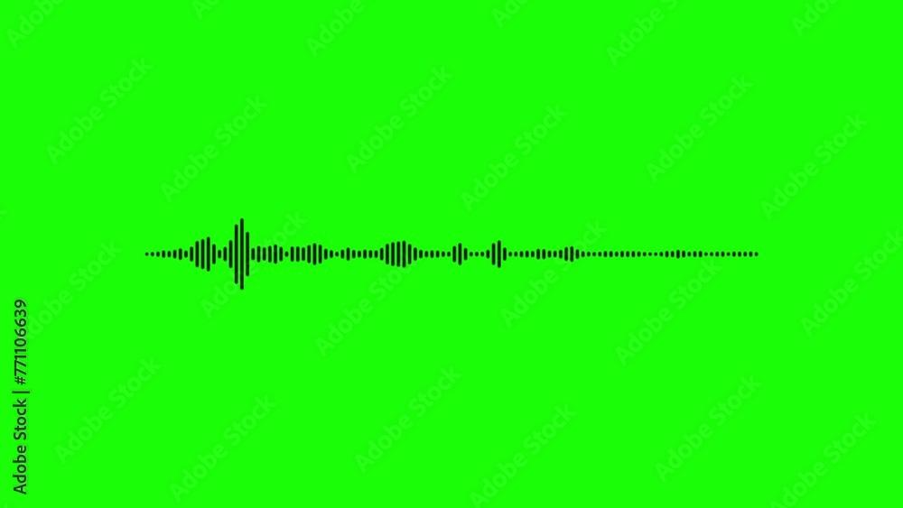 Simple Sound Vibrations Animation, soundwave equalizer animation ...