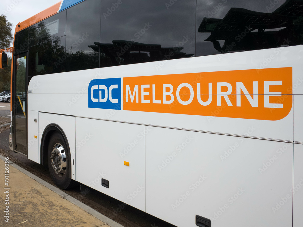 Melbourne VIC Australia-May 19th 2022: The logo of CDC Melbourne on a ...