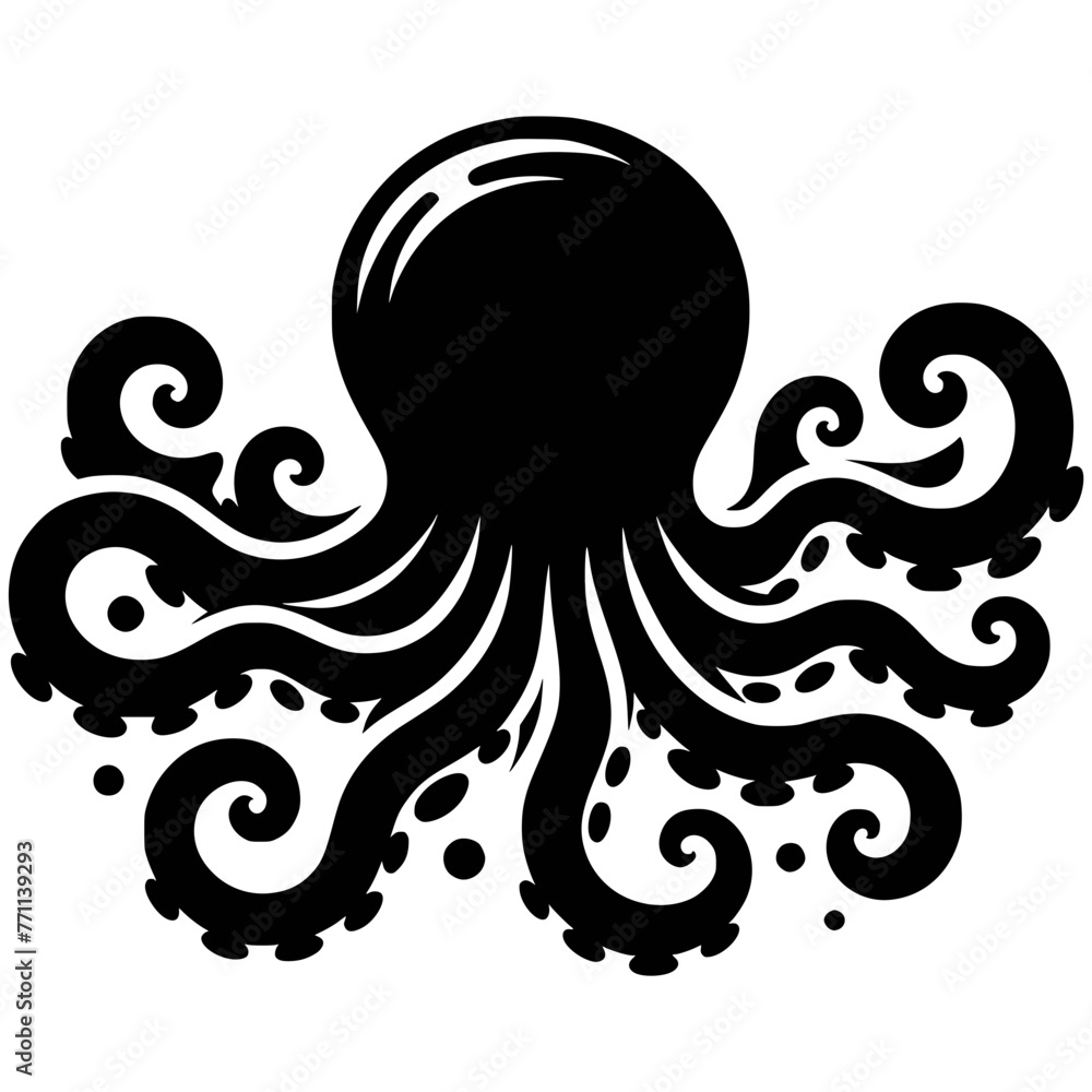 Octopus , Octopus Svg, , Octopus Cricut, Ocean Scene Svg, Octopus ...