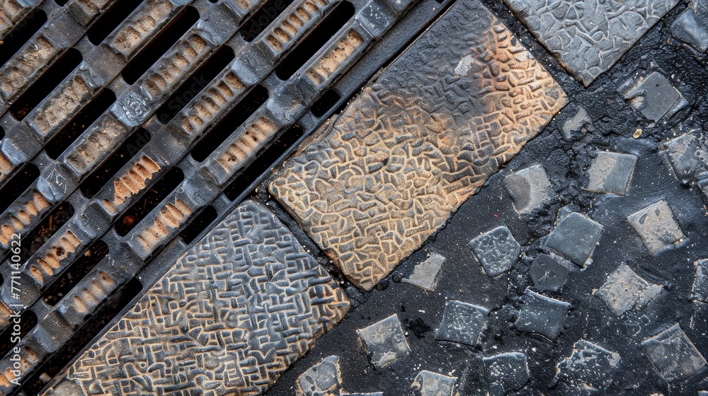 Revealing the hidden patterns and textures of everyday surfaces raw AI ...