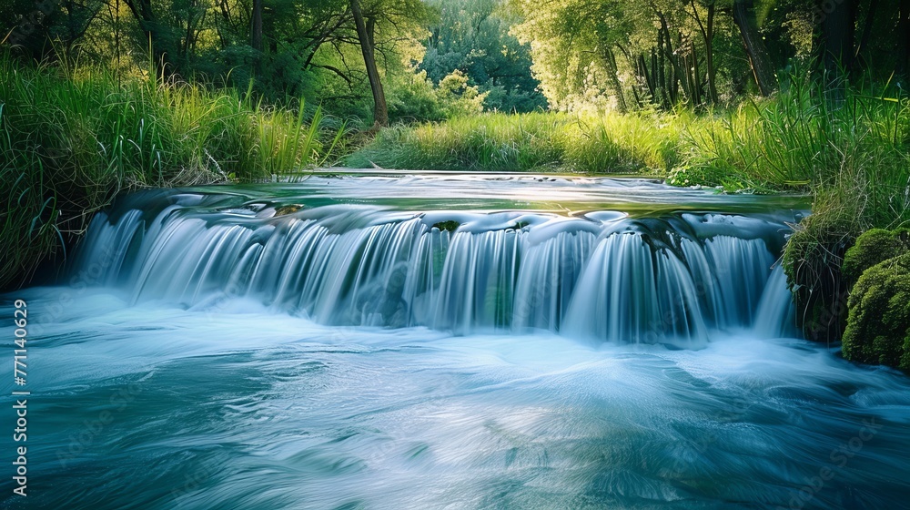 River Flow Professional captures of flowing rivers or waterfalls using ...