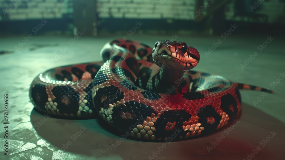 Salsa Snakes Cinematic shots of snakes dancing salsa or tango ...