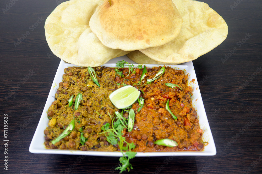 Keema Puri and Chole Bhature Recipe is the most famous food in South ...