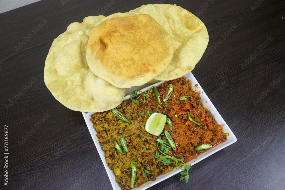 Keema Puri and Chole Bhature Recipe is the most famous food in South ...