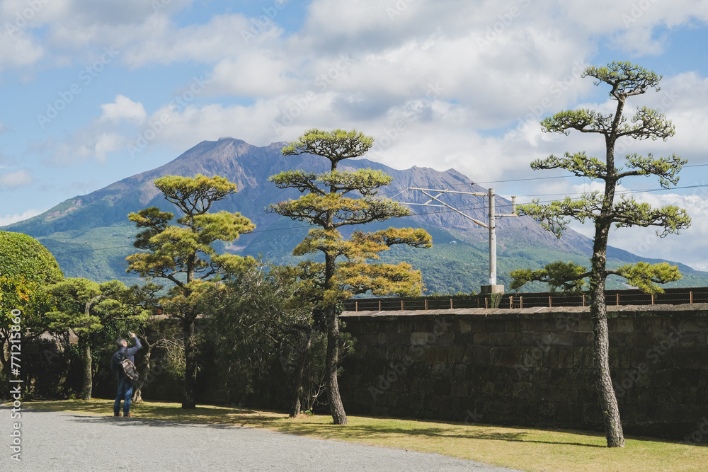 Sengan-en Japanese garden with former Shimazu clan residence in ...