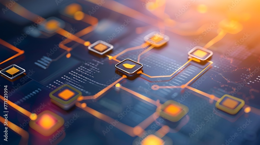 Dynamic Corporate Governance Flowchart Illustrating Intricate Control ...