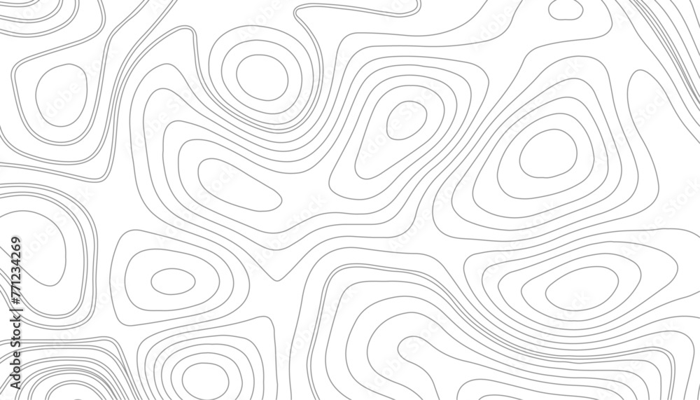 Detailed topographic map background. Contour map background Vector ...