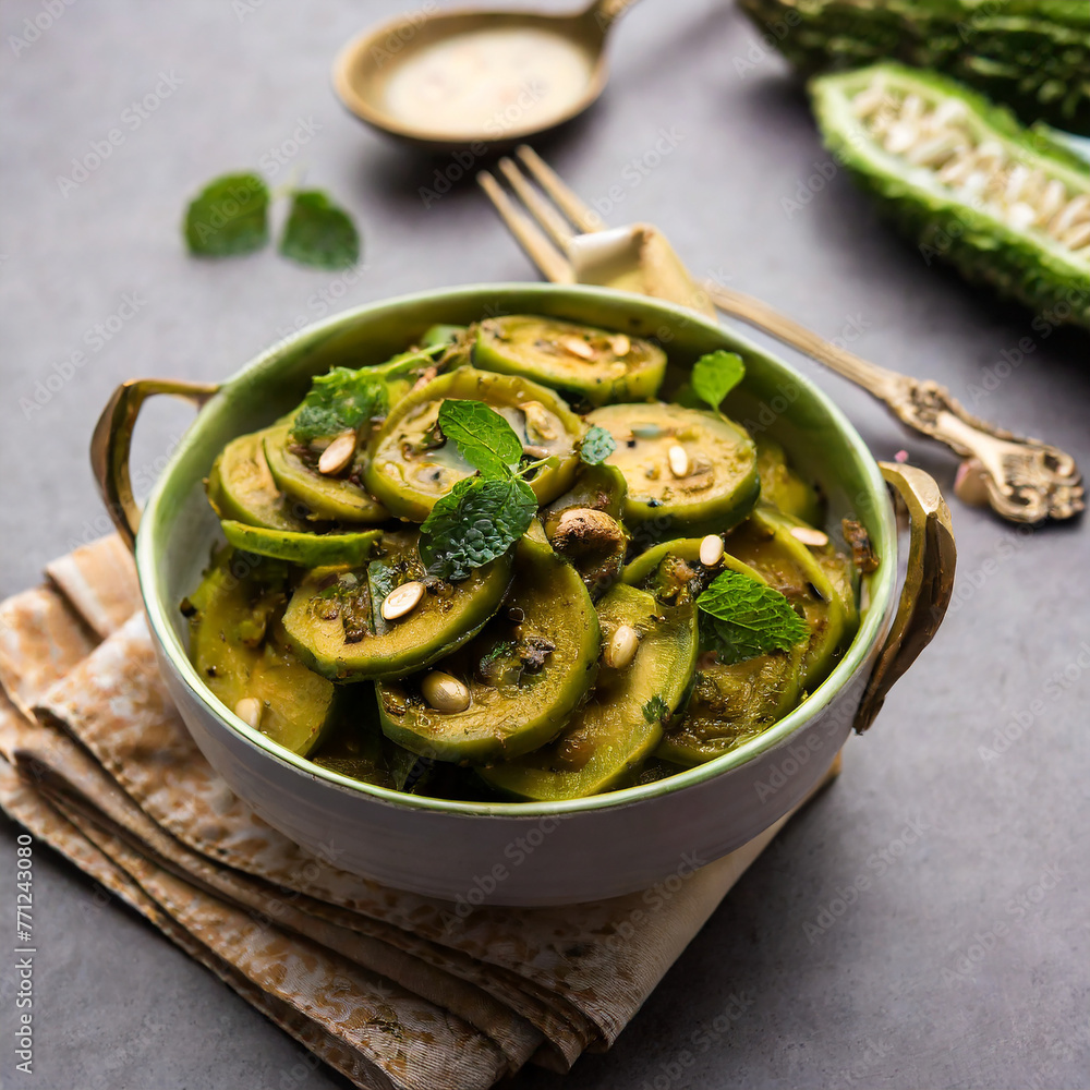 tendli / kundroo sabzi or kovakkai poriyal also known as ivy gourd ...