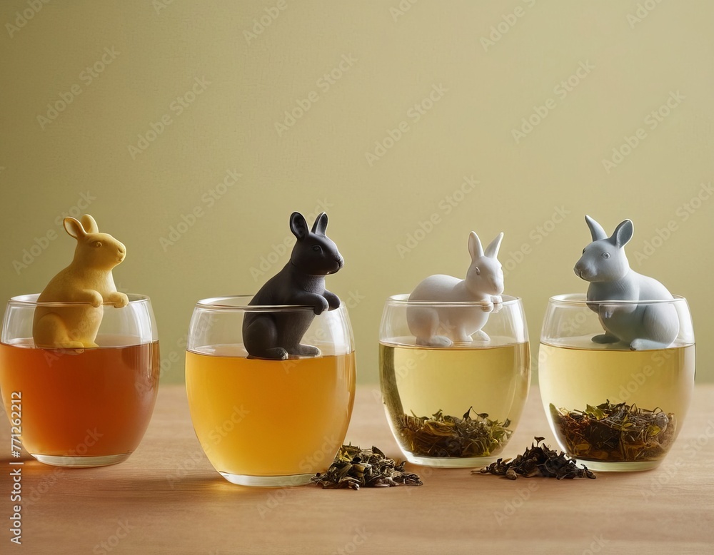 ea Time with Animal Friends, Green Tea Gathering: Animals in the Brew ...