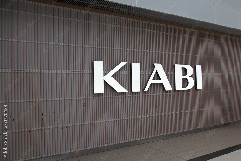 Kiabi sign logo and text brand front of facade store chain fashion ...