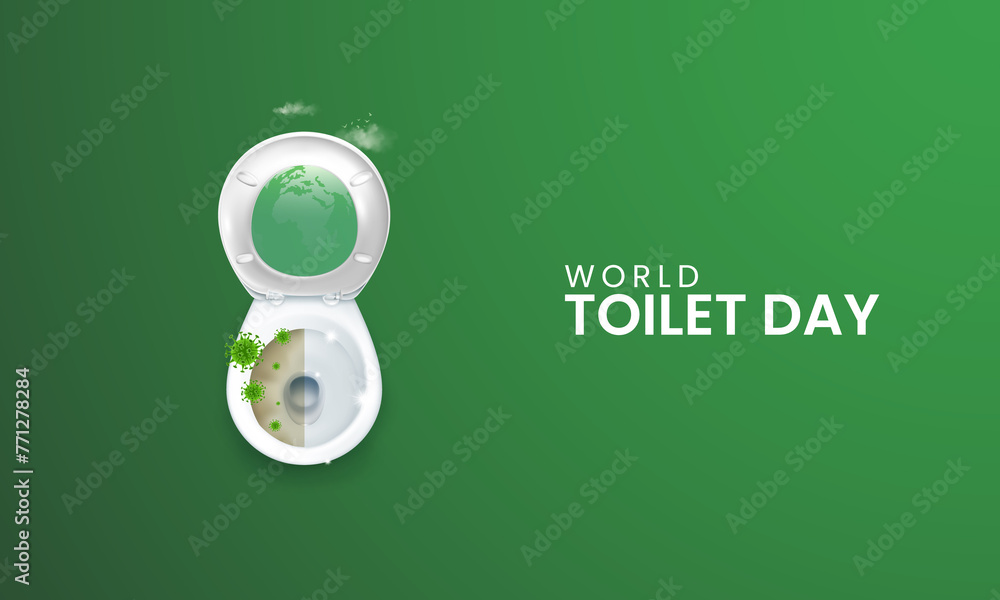 Toilet day creative, Toilet design for social media banner poster ...