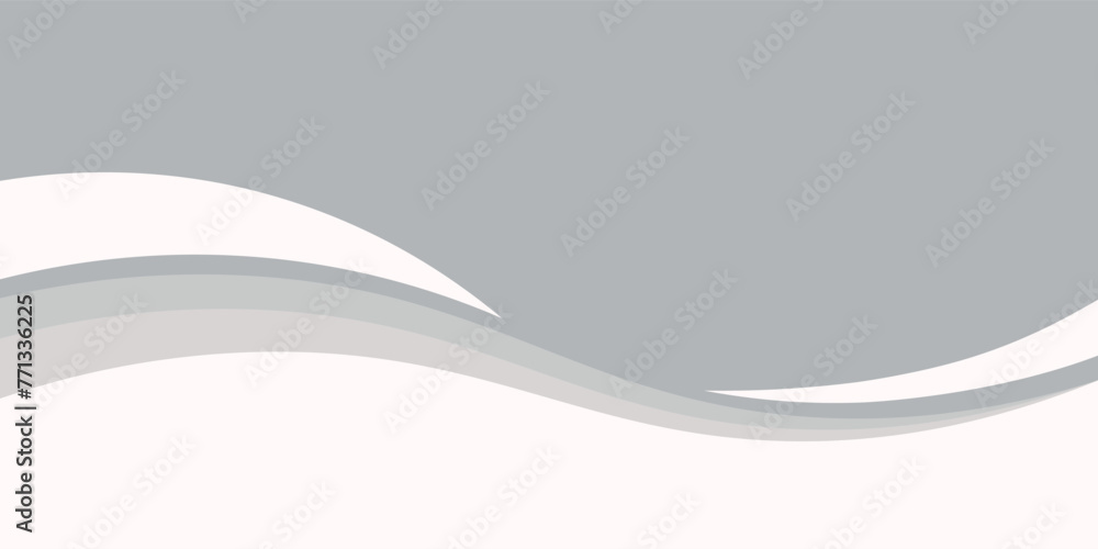 Vector orange line background curve element with white space for text and message design ...