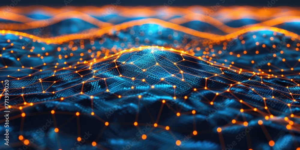Internet Technology. 3D Mesh Representation of Network Connections in ...