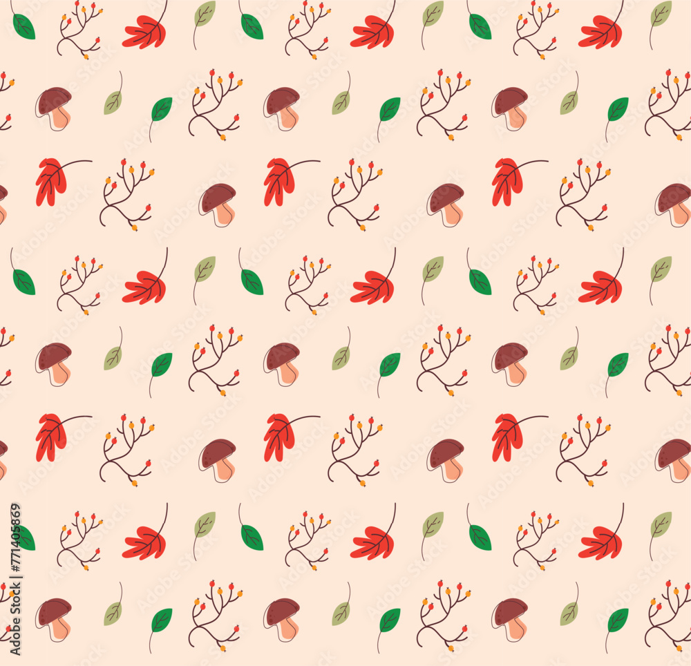 Indian Summer Seamless pattern in oriental geometric traditional style ...