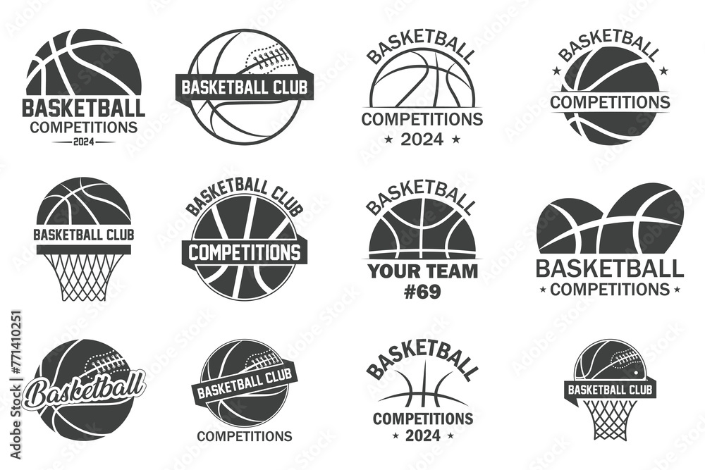 Basketball Balls logo Champions SVG, Cut files for your crafting Stock ...