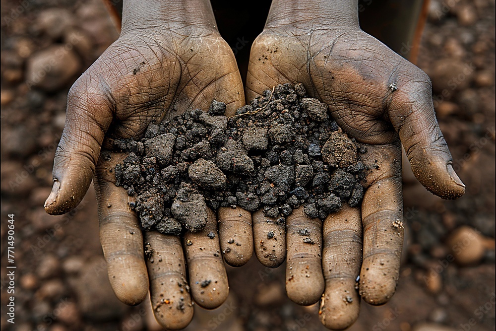 children labour Hands world day against child labour concept ...