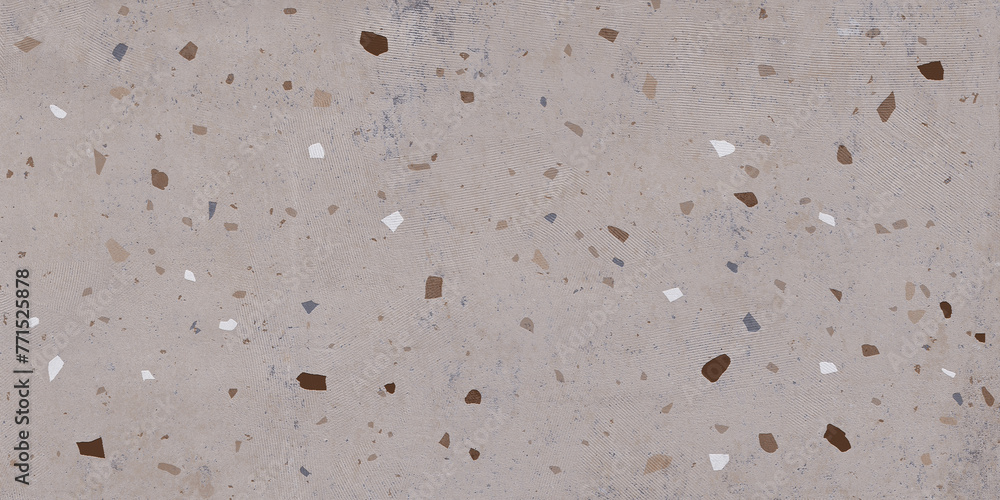 Terrazzo marble flooring seamless texture. Natural stones, granite ...