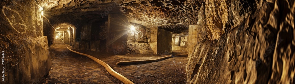 Ancient underground cities and tunnels, exploring human life and ...