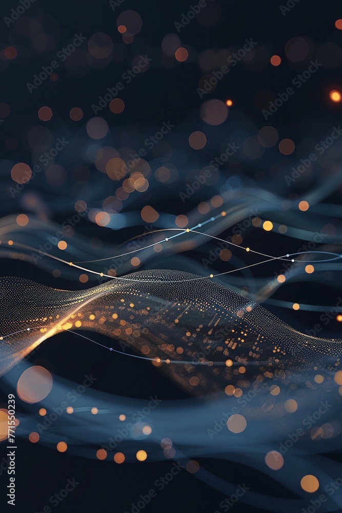 Abstract data visualization Insightful Data Visions - Unraveling ...