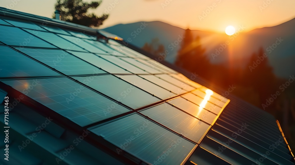 Solar panels, by absorbing solar radiation, help to minimize the carbon ...