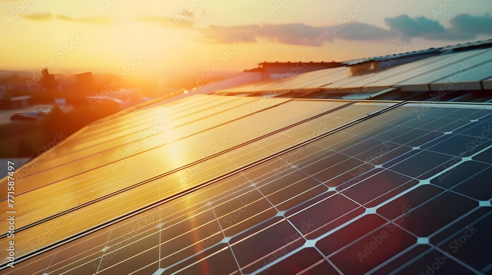 Solar panels that convert sunlight into electricity are a key element ...