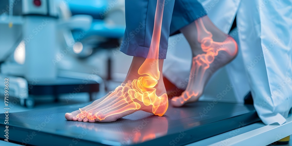 Analyzing X-ray of Swollen Ankle Joint for Gout Treatment: Uric Acid ...