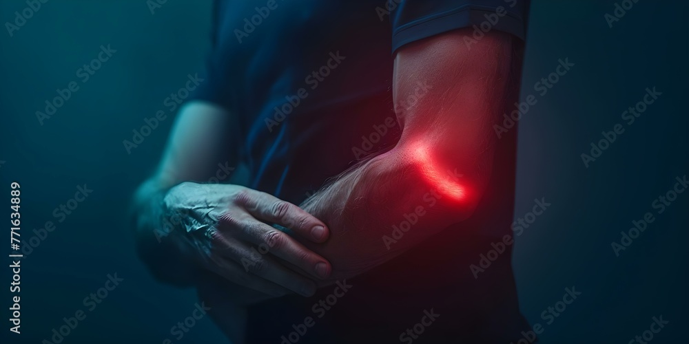 Potential Causes of Inflamed Lump on Man's Elbow: Olecranon Bursitis ...