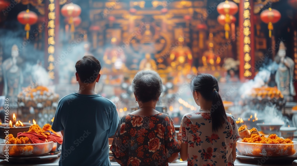 Capture the heartfelt moments of families gathering together to share ...