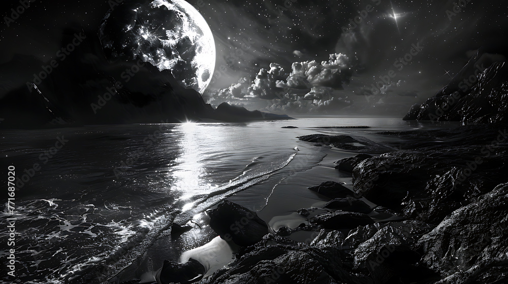 Mysterious space wallpaper for applies to graphic resources used for a ...