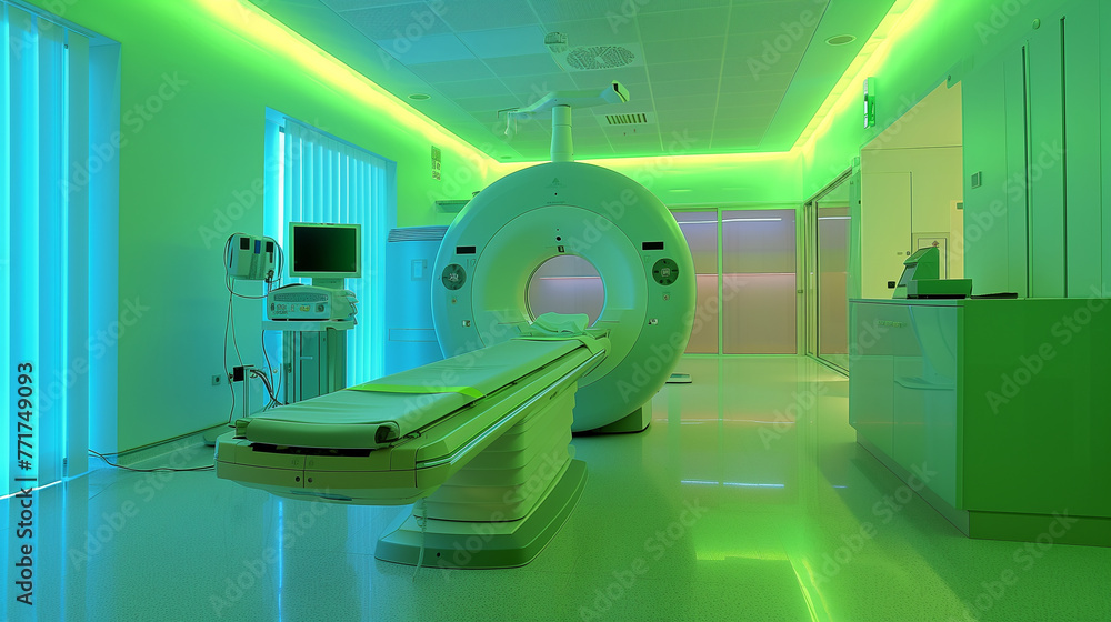 Magnetic resonance imaging, MRI, scanning, magnetic field scanning ...