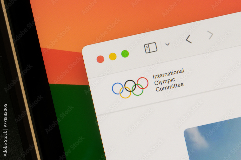 Portland, OR, USA - Mar 30, 2024: International Olympic Committee (IOC ...