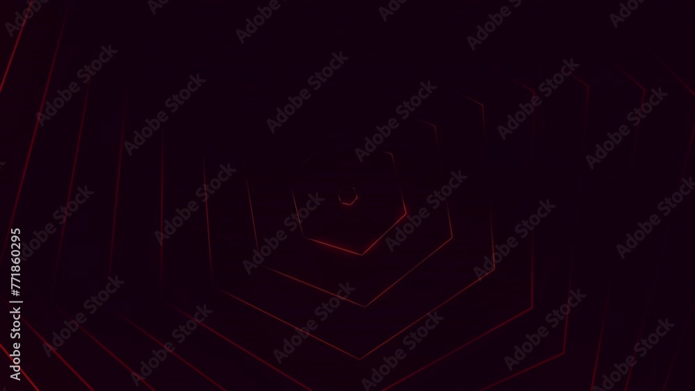 A black and red spiderweb-like pattern, with red lines forming a zigzag ...