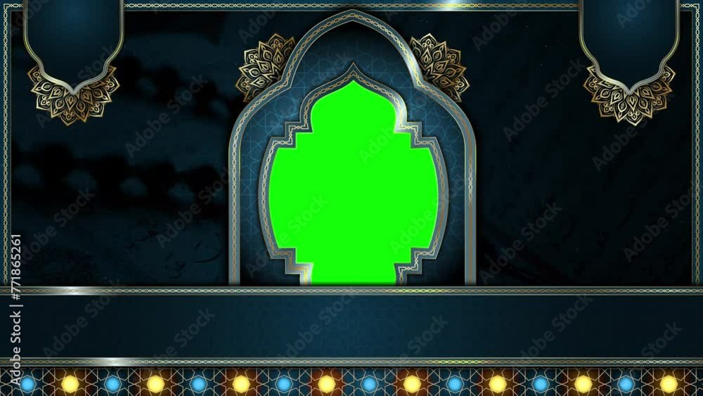 Luxurious arabic islamic Background , muslim design for Holy Quran ...