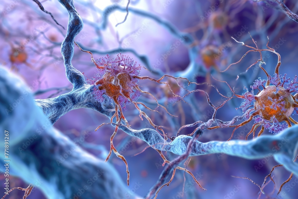 Alzheimer's disease, a progressive neurodegenerative disorder leading ...