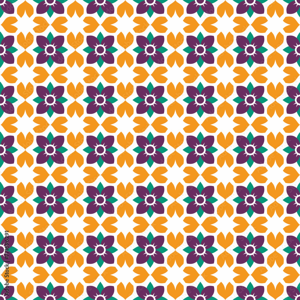 Moroccan background, seamless Moroccan wallpaper, Moroccan pattern ...