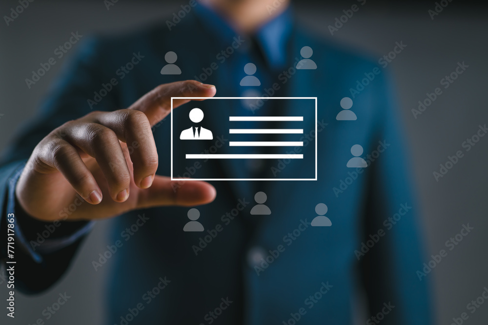 HR professional to selective career recruitment sites for finding new ...