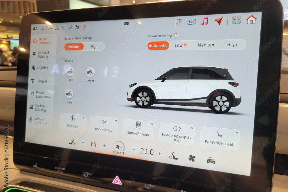 PENANG, MALAYSIA - 23 MAR 2024: The Smart #1 pronounced ‘hashtag one ...