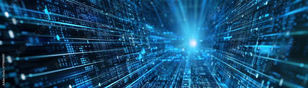 Conceptual image of a blueprint for an intelligent database system ...