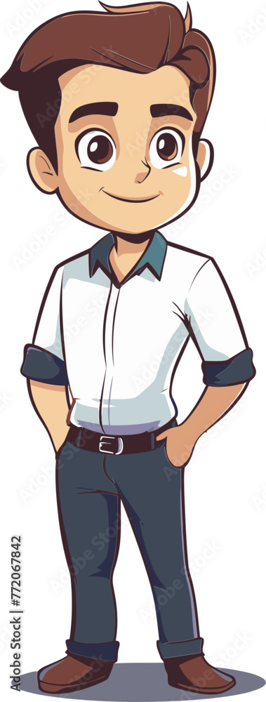 Vecteur Stock Modern Masculine Archetypes Vibrant Portrayals of Male ...