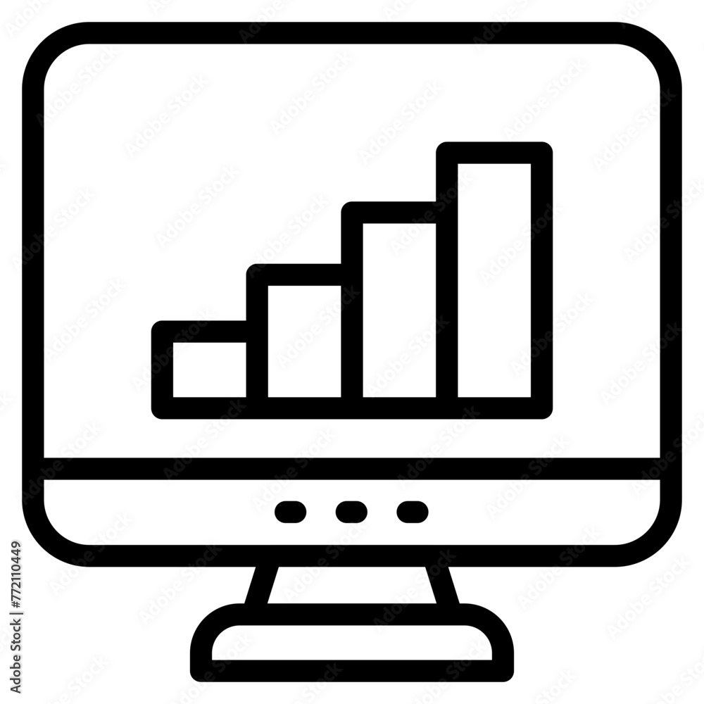 Dashboard admin icon. User panel template, data analysis, agency, graph ...