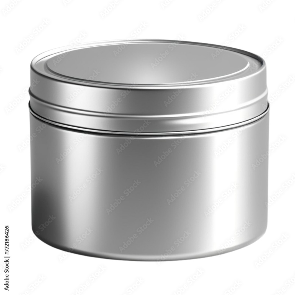 realistic empty tin can and without sardine tin font view on Isolated ...