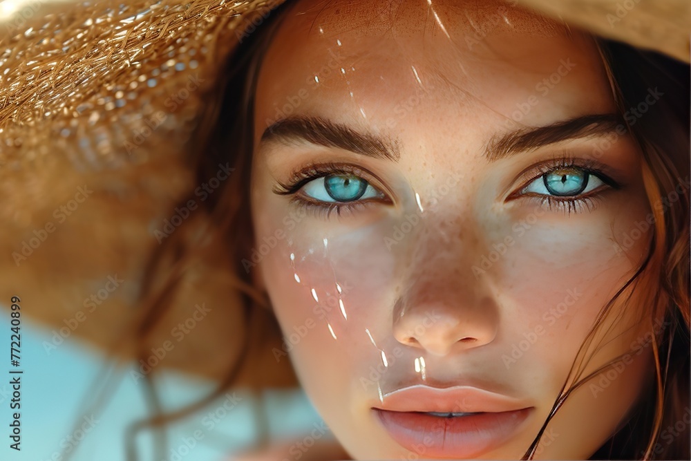 Melanoma Skin Cancer Prevention Image promoting sun safety and regular ...