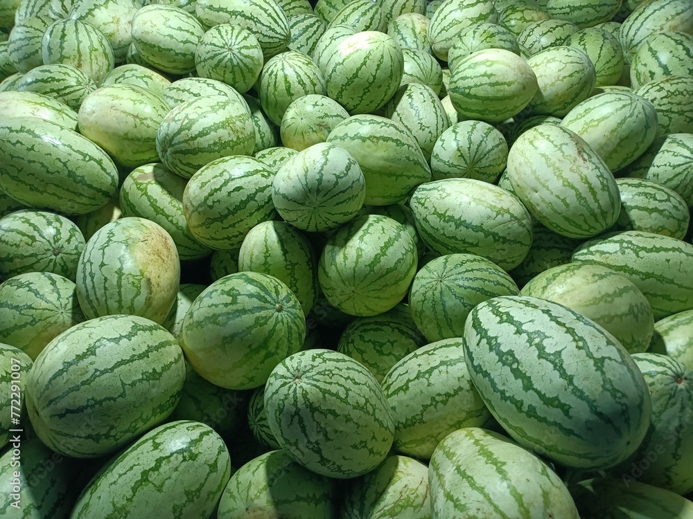 Watermelon is a flowering plant species of the Cucurbitaceae family and ...
